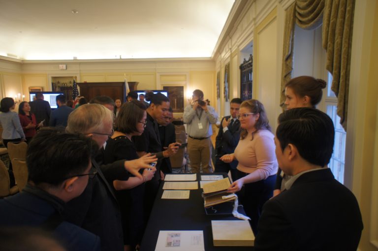 SPECIAL VIEWING OF DOCTRINA CHRISTIANA, 1ST BOOK PRINTED IN PH, HELD AT ...