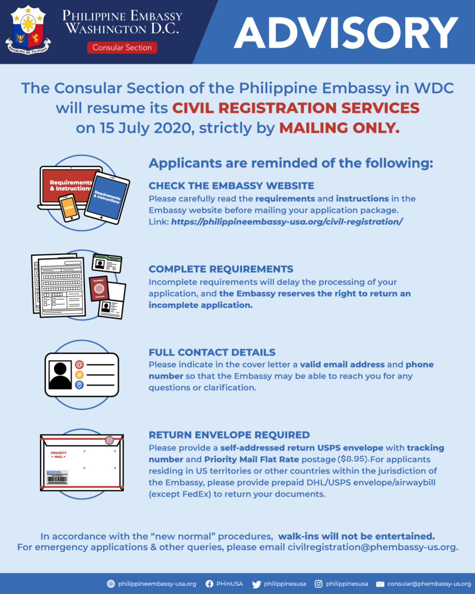 Report of Marriage: Application by Mail - Embassy of the Republic of ...
