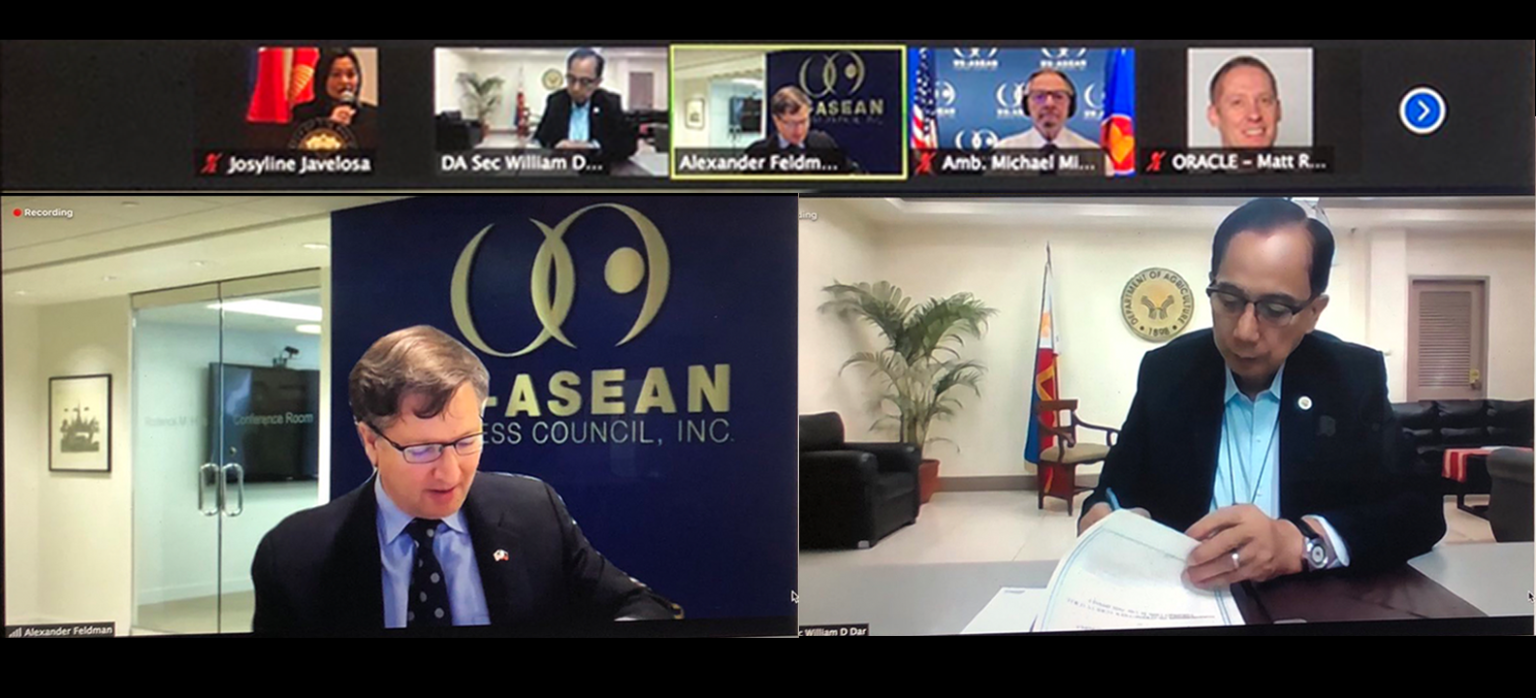 PH AGRI DEPARTMENT, US-ASEAN BUSINESS COUNCIL SIGN MOU TO STRENGTHEN ...