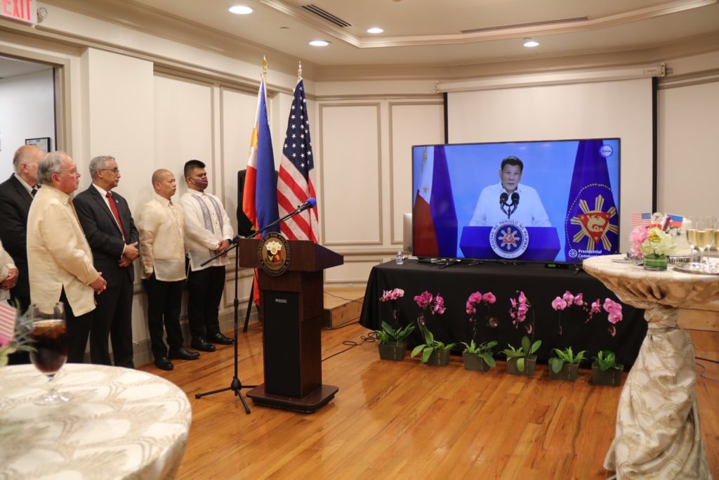 PHILIPPINE EMBASSY IN WASHINGTON DC SIMULTANEOUSLY COMMEMORATES THE ...