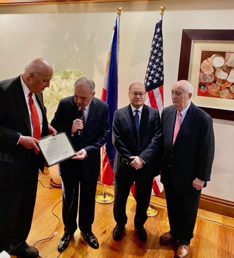 AMBASSADOR ROMUALDEZ HONORED WITH CARLOS P. ROMULO AWARD - Embassy of ...
