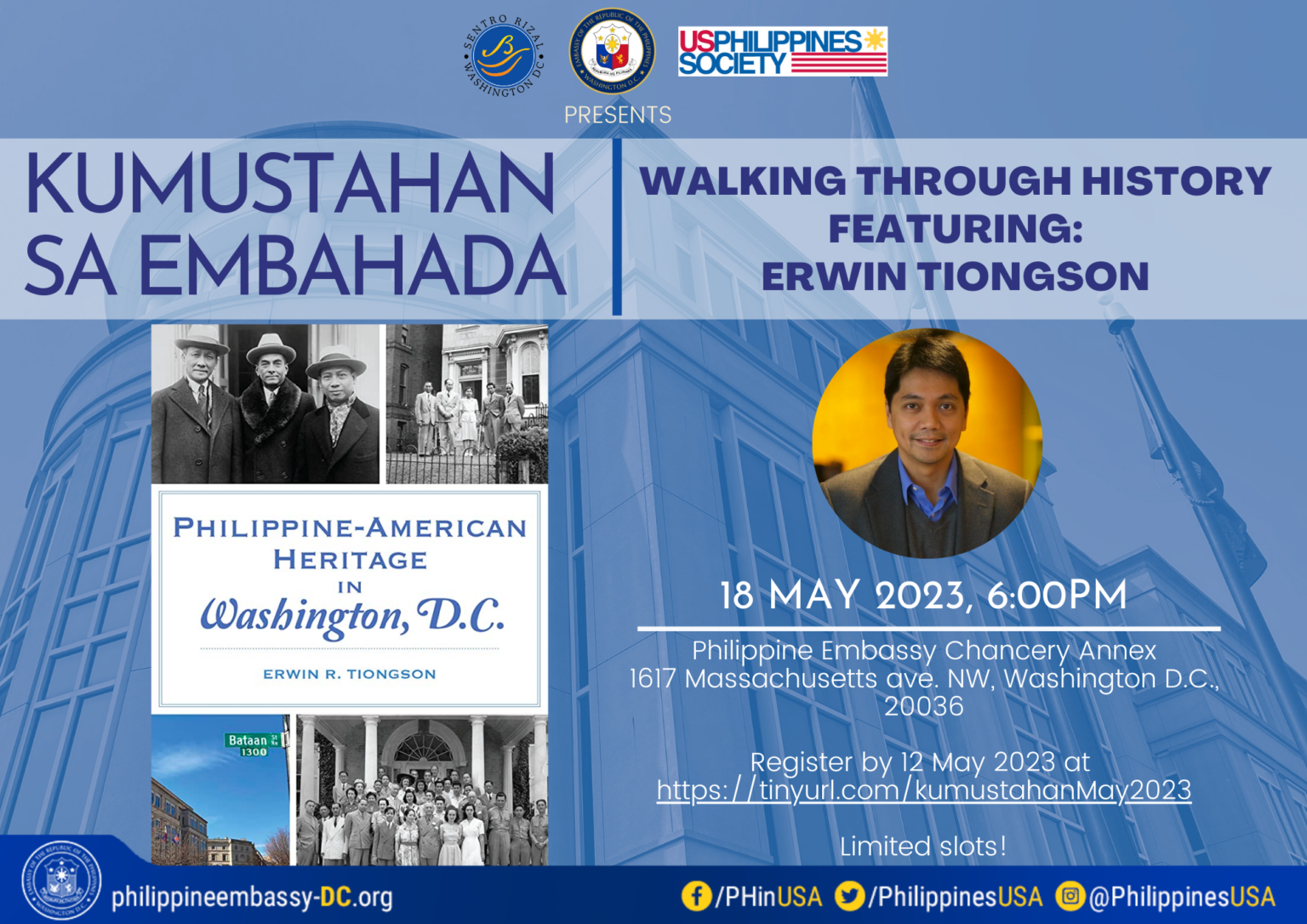 KUMUSTAHAN SA EMBAHADA WALKING THROUGH HISTORY FEATURING: ERWIN ...