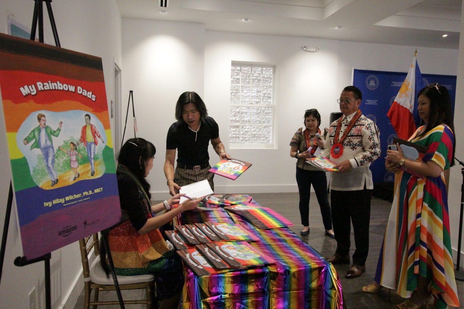 SENTRO RIZAL D.C., UNIFFIED MARYLAND HOST “MY RAINBOW DADS” BOOK ...