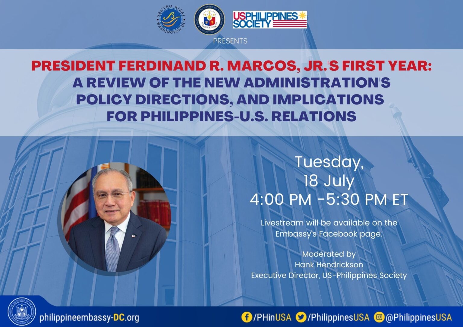 PRESIDENT FERDINAND R. MARCOS, JR.'S FIRST YEAR: A REVIEW OF THE NEW ...