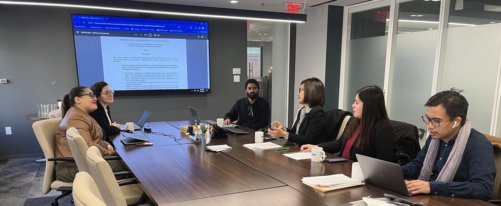 DMW INKS AGREEMENT WITH POLARIS TO ASSIST FILIPINO HUMAN TRAFFICKING VICTIMS IN THE US - Embassy ...