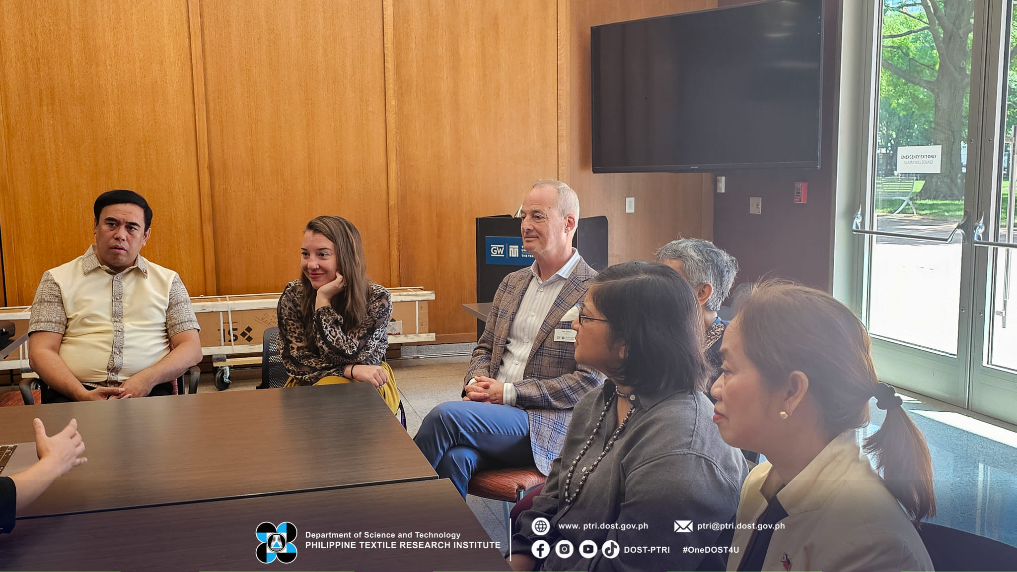DOST-PTRI EXPLORES COLLABORATION AT GWU TEXTILE MUSEUM AND VISITS PH EMBASSY IN D.C. - Embassy ...