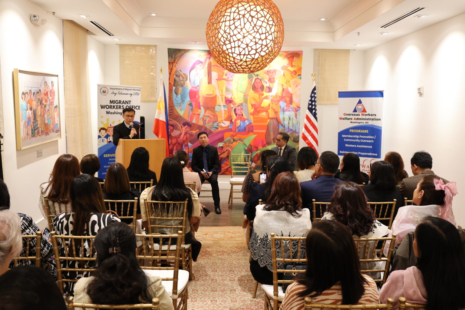 DMW SECRETARY CACDAC TACKLES MIGRANT ISSUES WITH EMPLOYERS, FILIPINO ...