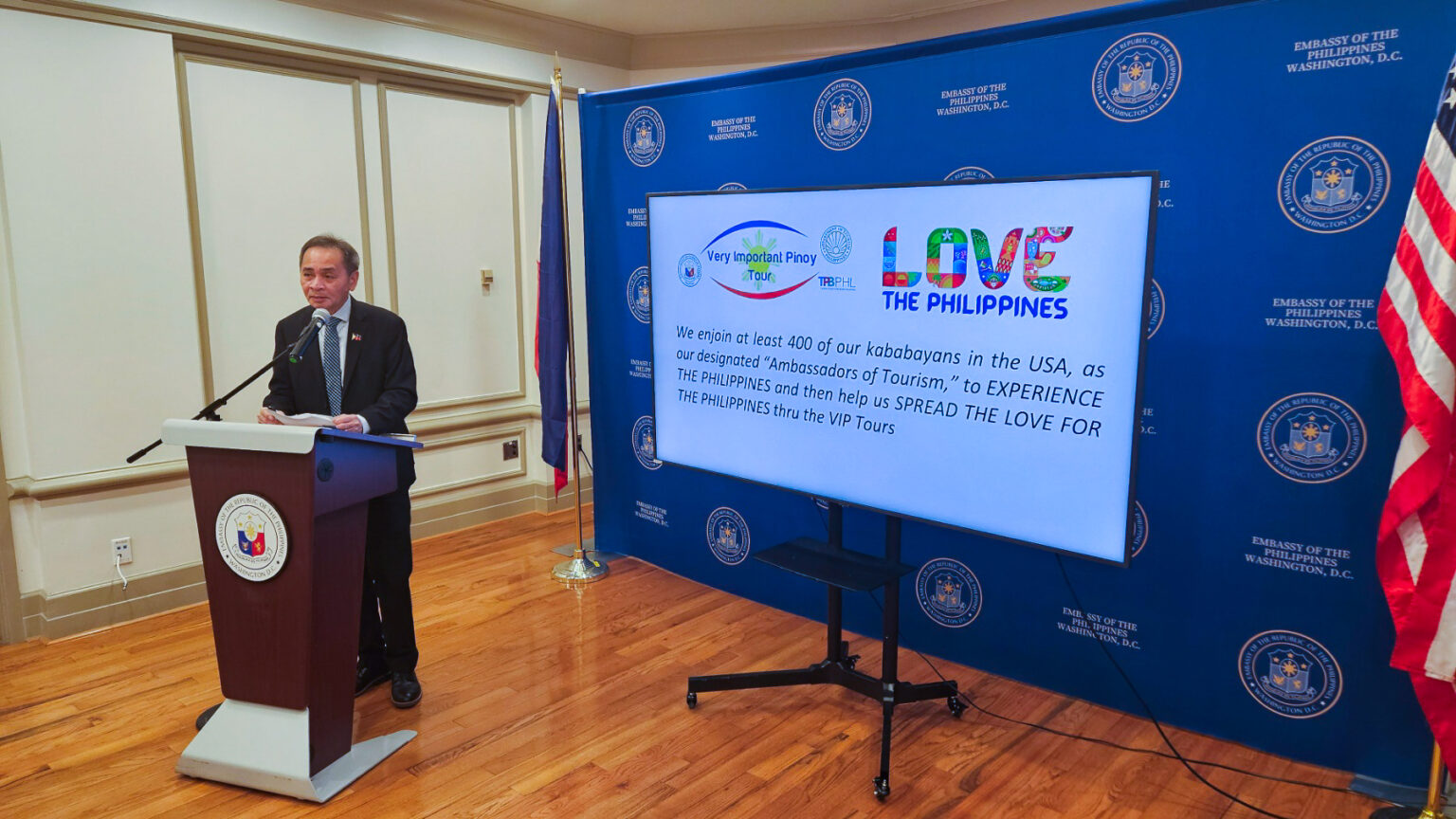 NEW ADVENTURES: 2025 VERY IMPORTANT PINOY (VIP) TOUR, VIP NEXT-GEN LAUNCHED AT PH EMBASSY ...