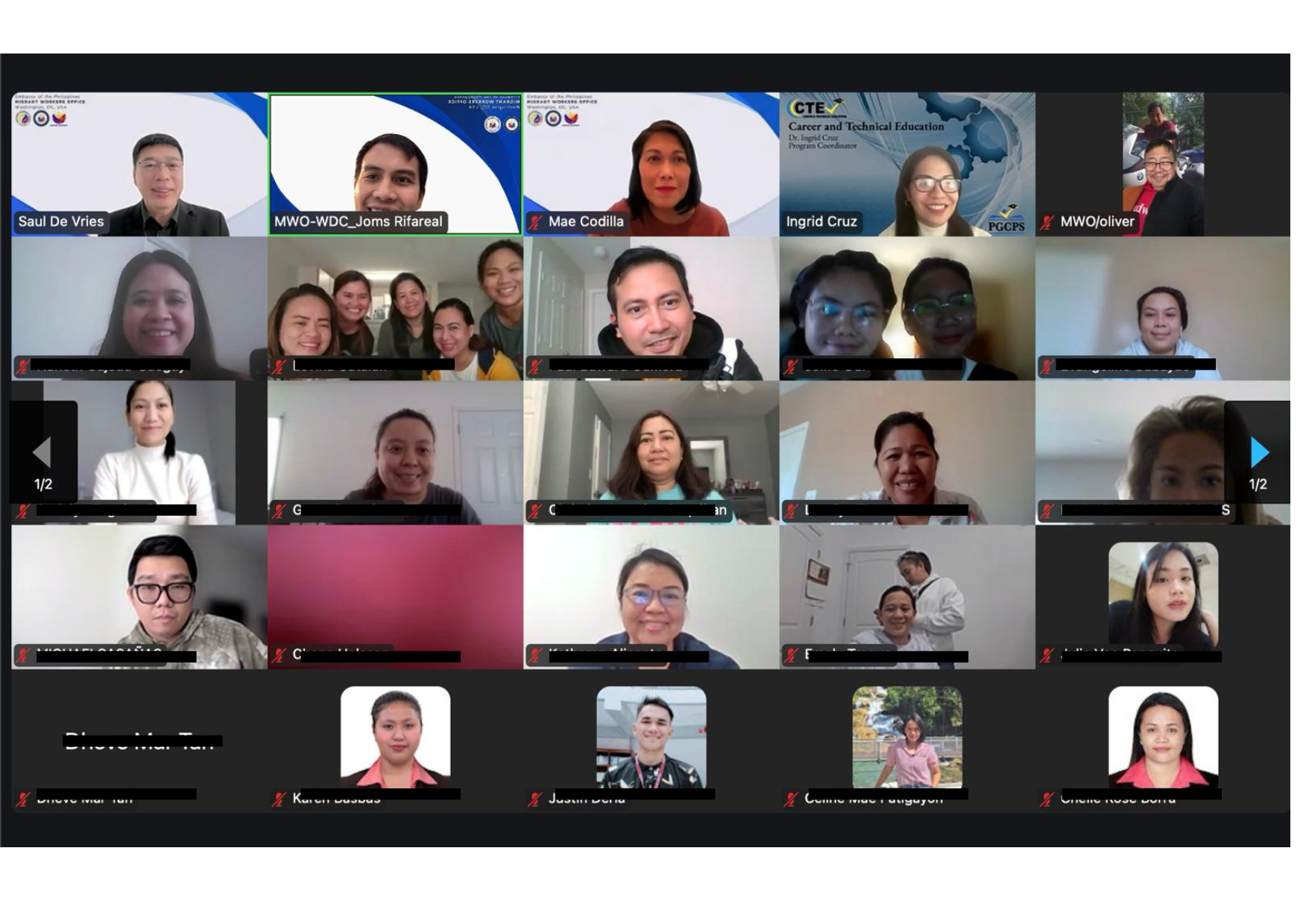 MWO-WDC KICKSTARTS WORKERS EDUCATION SERIES FOR FILIPINO H-1B PROFESSIONALS IN THE US - Embassy ...