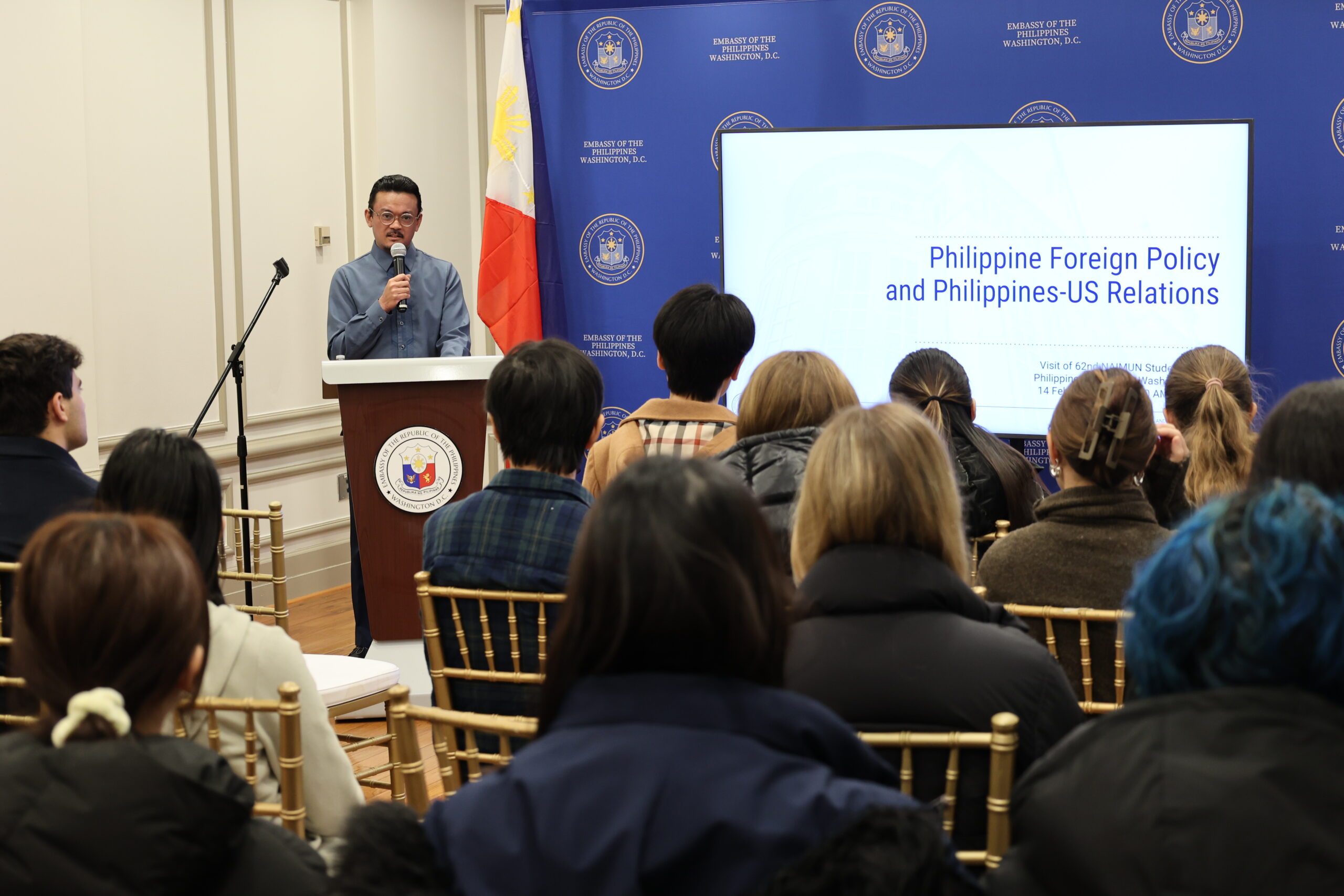 PH EMBASSY WELCOMES NAIMUN LXII DELEGATES FOR A SPECIAL BRIEFING ON ...