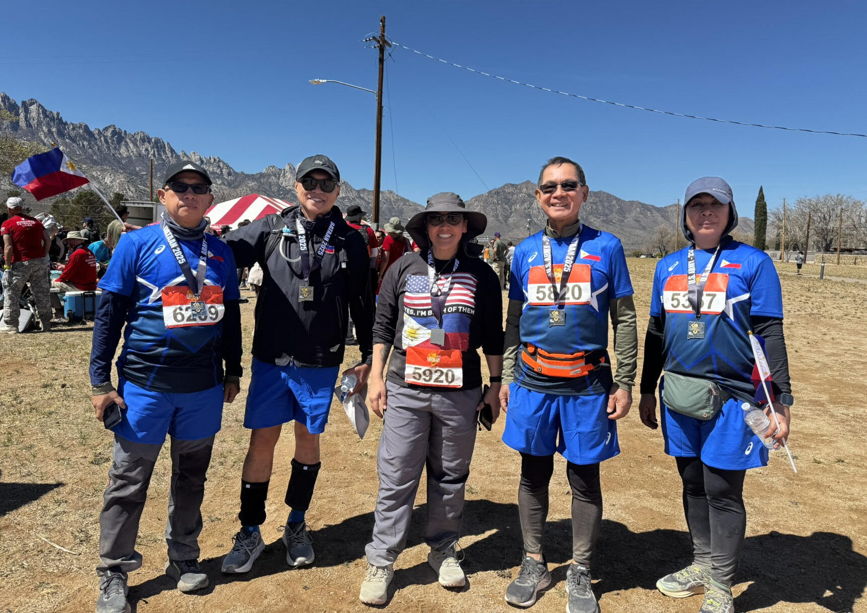 PHILIPPINE DELEGATION JOINS ANNUAL BATAAN MEMORIAL DEATH MARCH ...