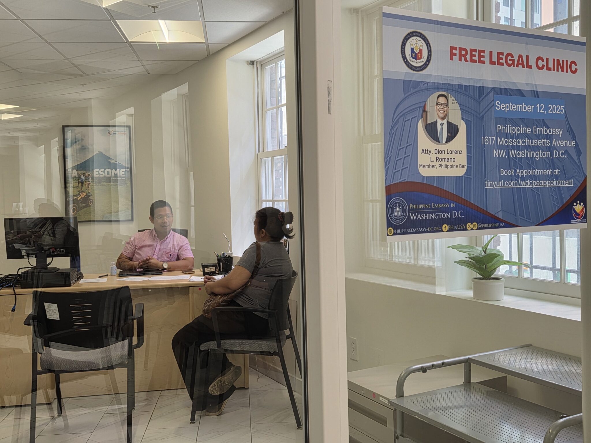 2ND LEGAL CLINIC HELPS FILIPINOS NAVIGATE PHILIPPINE LAWS - Embassy of ...